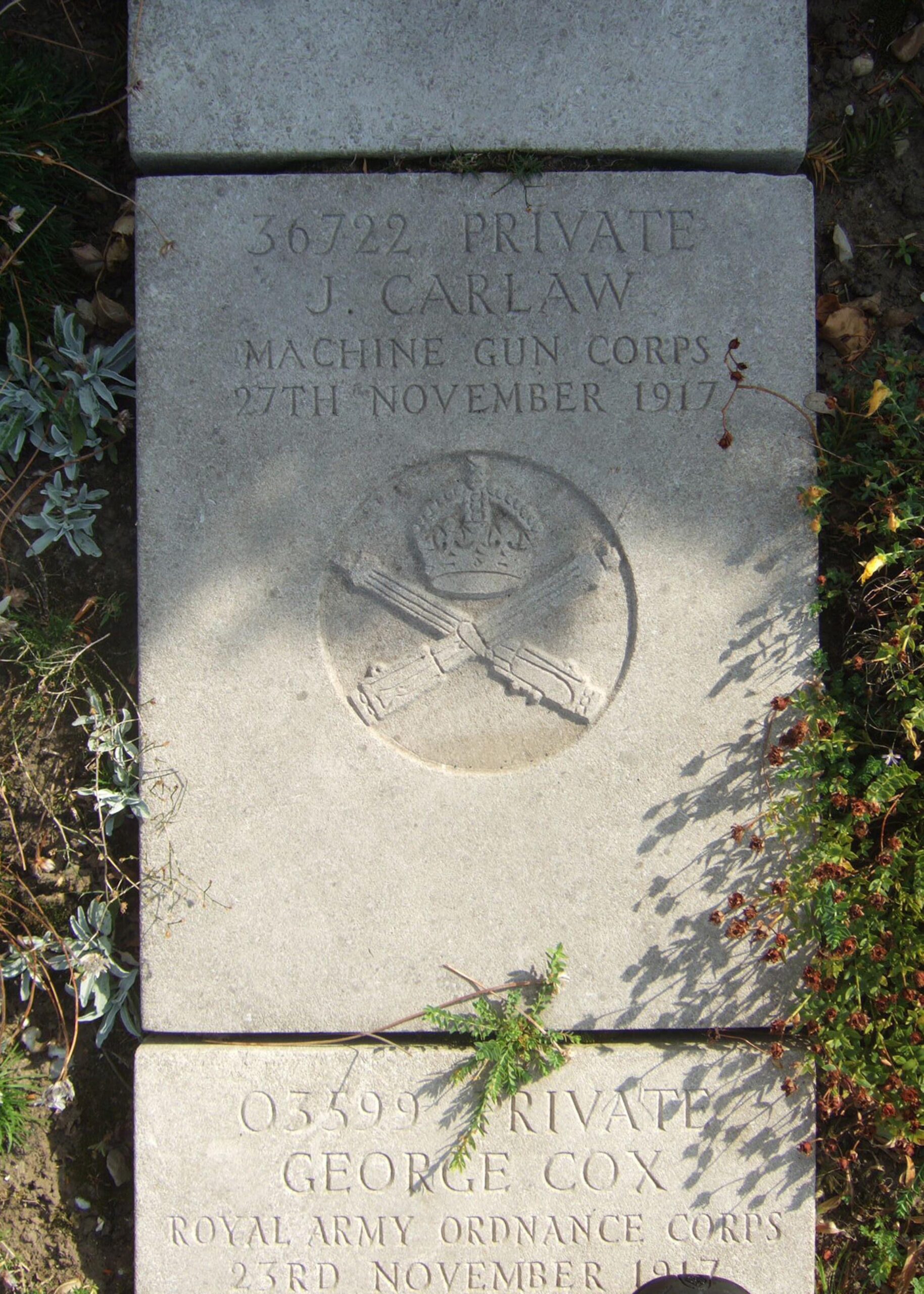Carlaw, John - Bo'ness War Memorial - Without Fear
